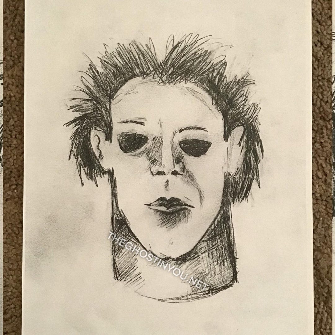 Halloween H20 Loomis’ Sketch (instant Digital Print) - Etsy