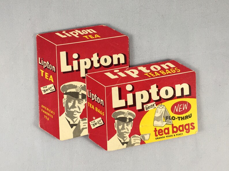 Vintage Lipton Tea Promotional Sewing Kit - Etsy