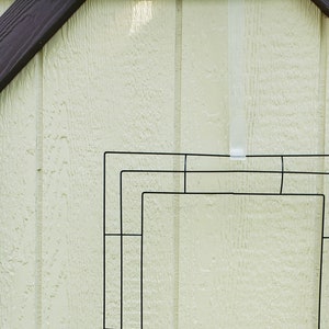 14 Inch Square Wire Wreath Form Metal Wreath Frame DIY Wreath Deco Mesh ...