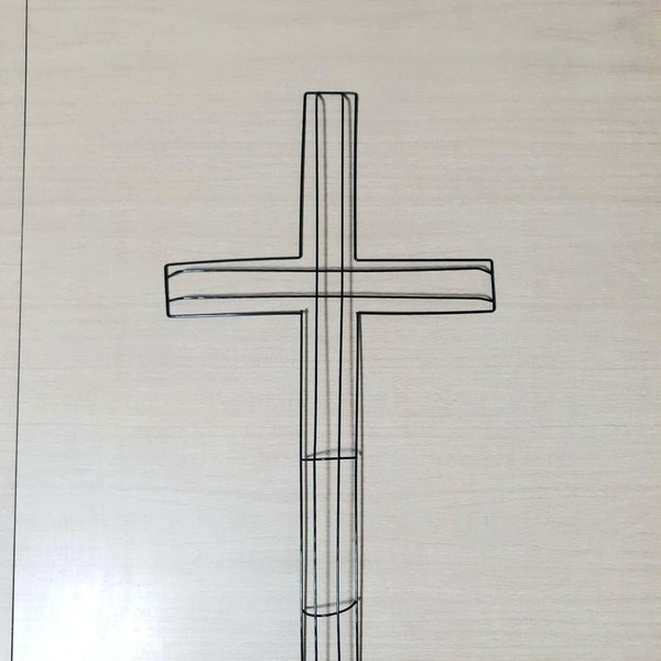 Burlap Cross Wreath - Etsy