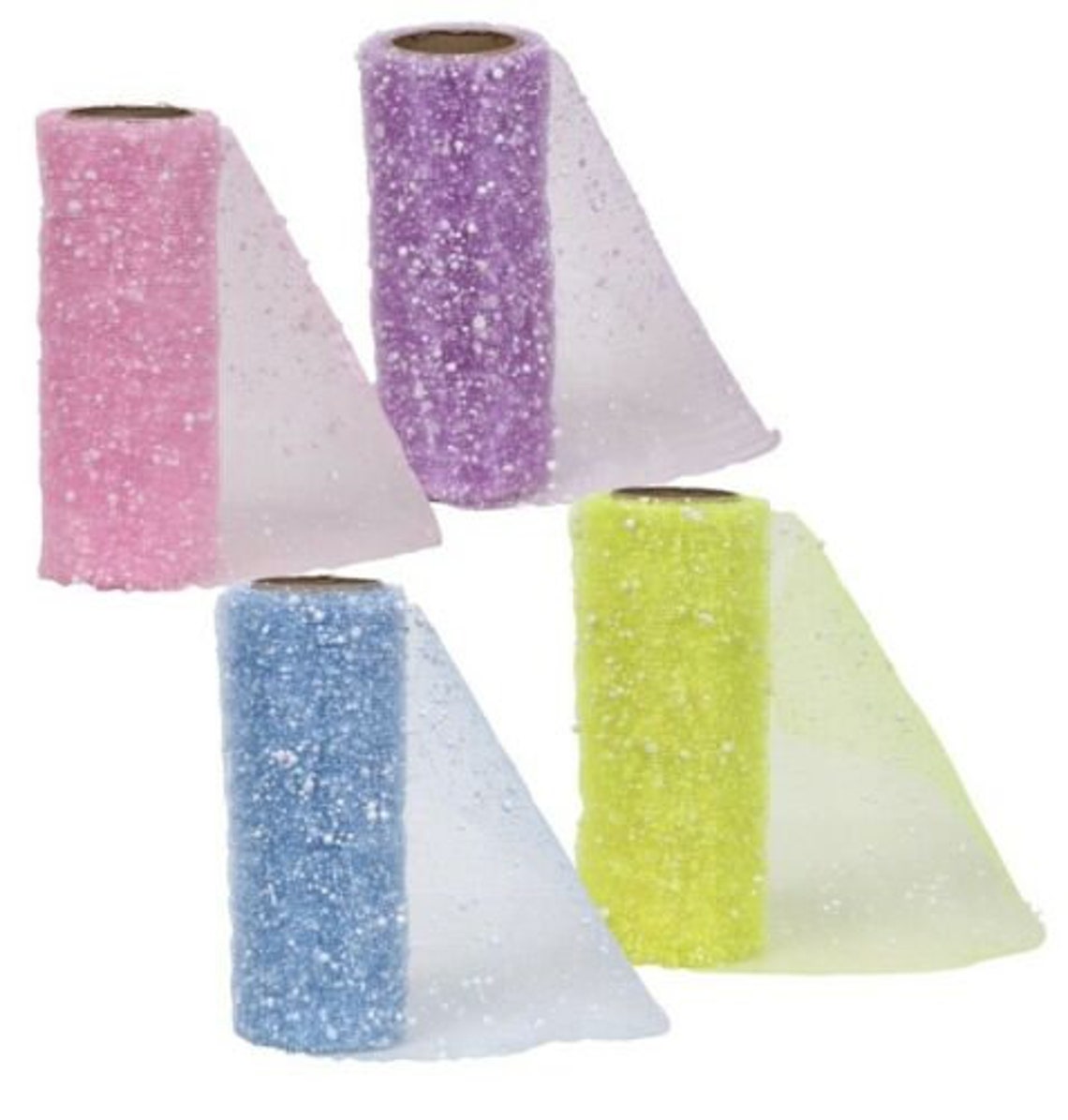 6 Inch X 3 Yds Snowball Deco Mesh for Wreaths Easter Tulle - Etsy