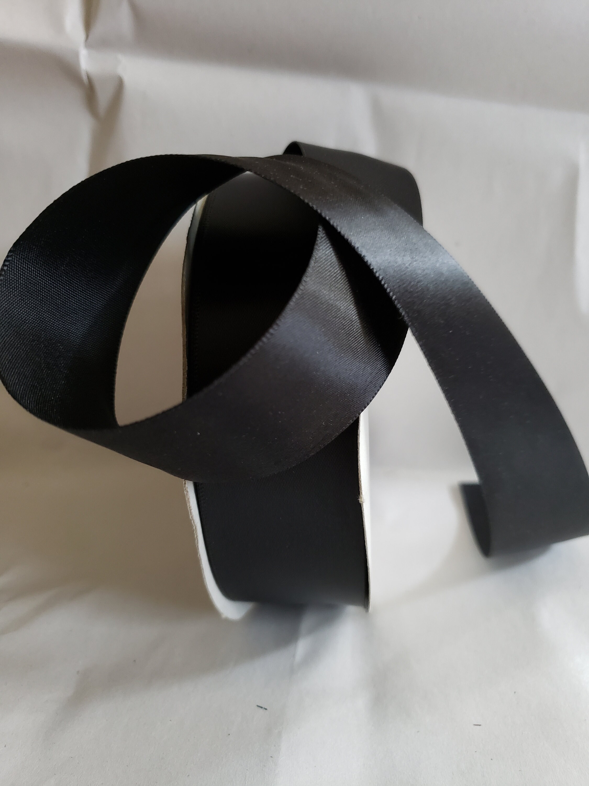 1 5/16 x 10 yds Black Satin Ribbon Wedding Arch Decor | Etsy