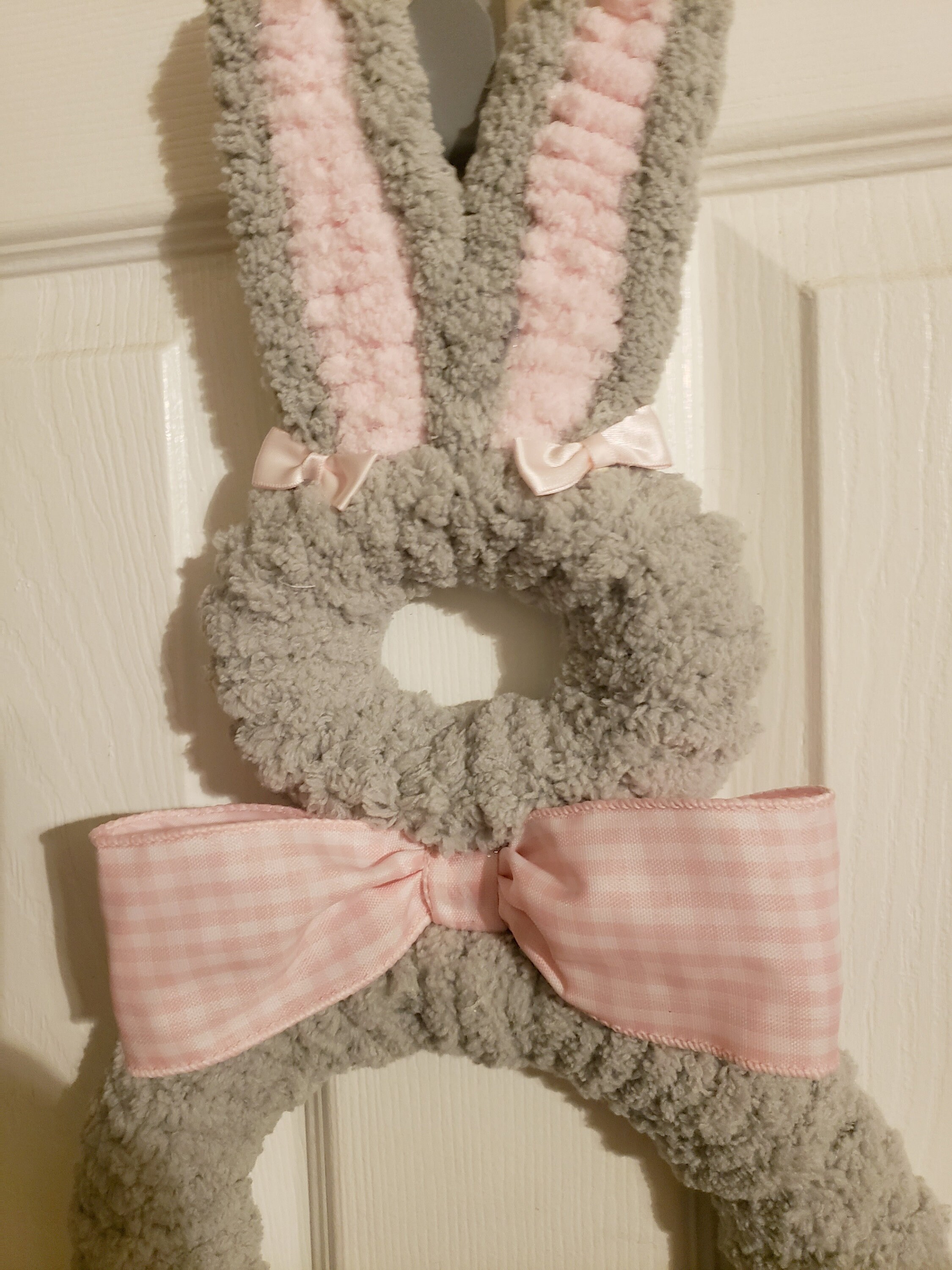 Easter Wreath Bunny Wreath Easter Bunny Decor Easter | Etsy