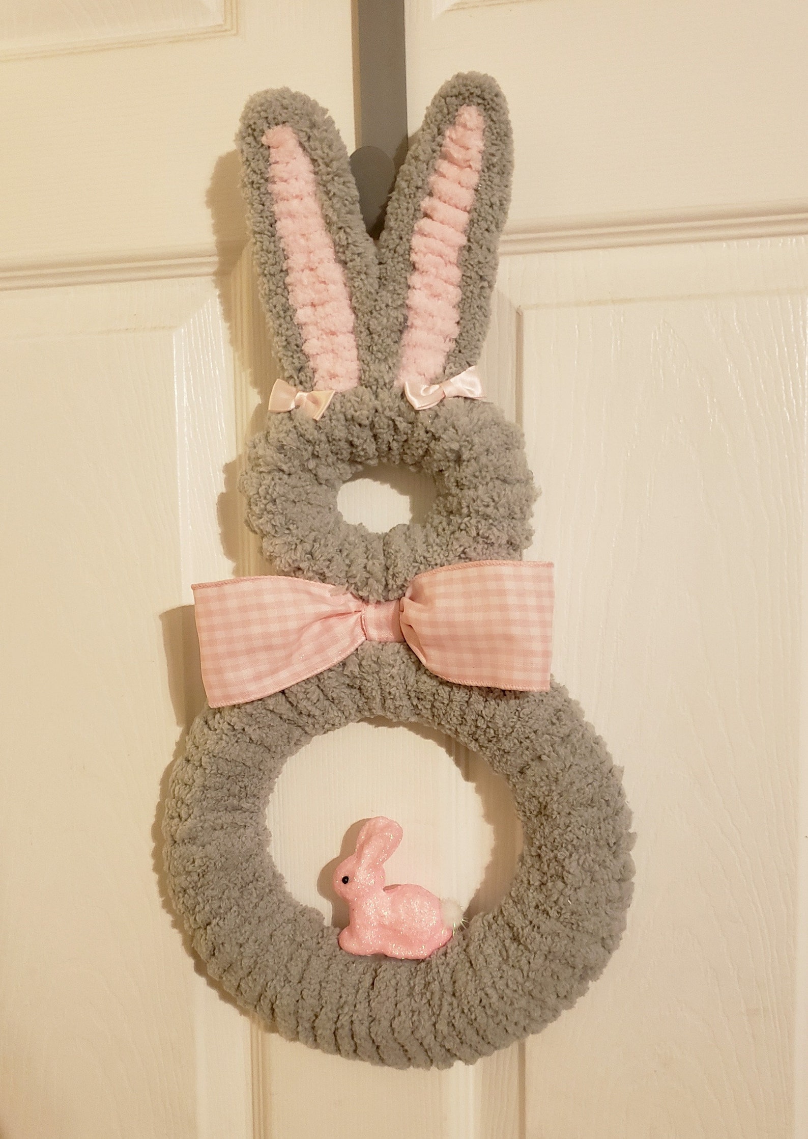 Easter Wreath Bunny Wreath Easter Bunny Decor Easter | Etsy