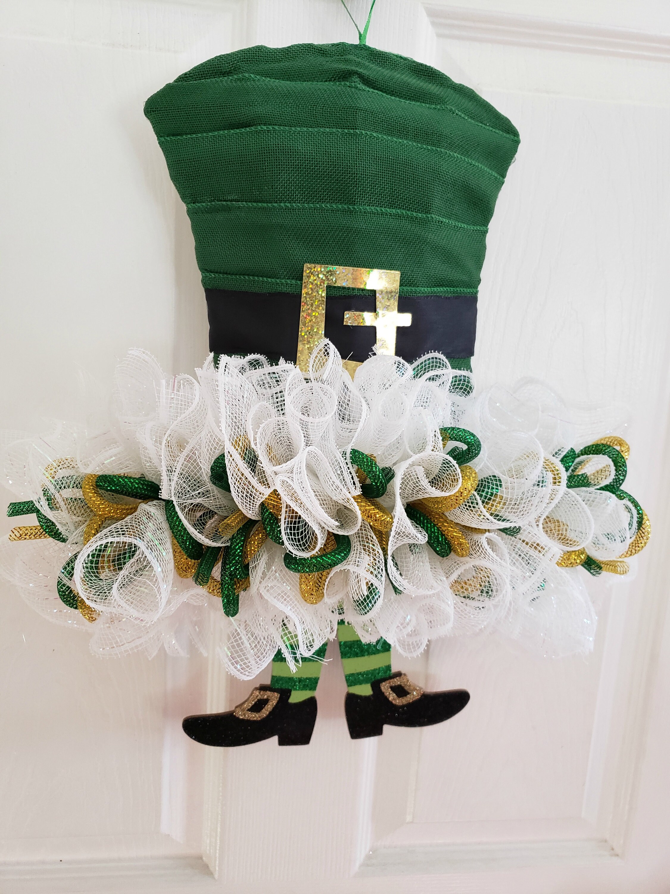 St Patricks Day Wreath St Patricks Day Decorations | Etsy