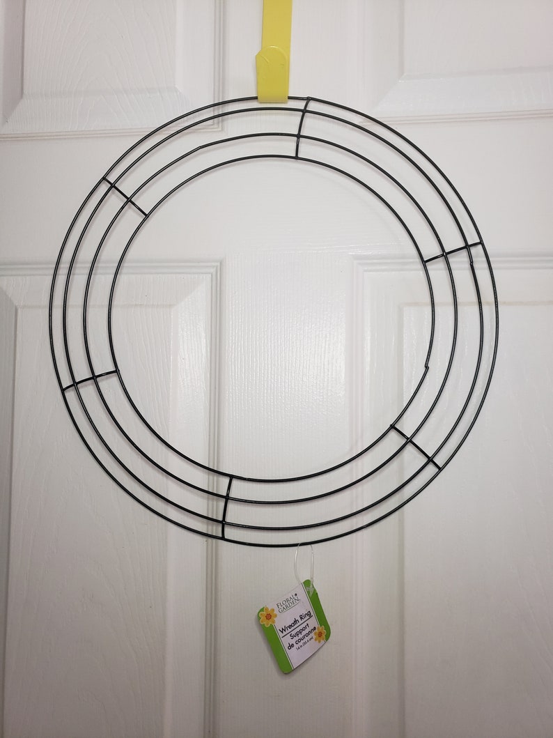 14 Inch Wire Wreath Form Metal Wreath Frame DIY Wreath Deco | Etsy