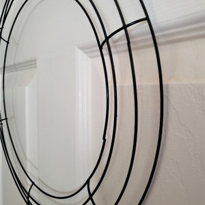 14 Inch Wire Wreath Form Metal Wreath Frame DIY Wreath Deco Mesh Burlap ...