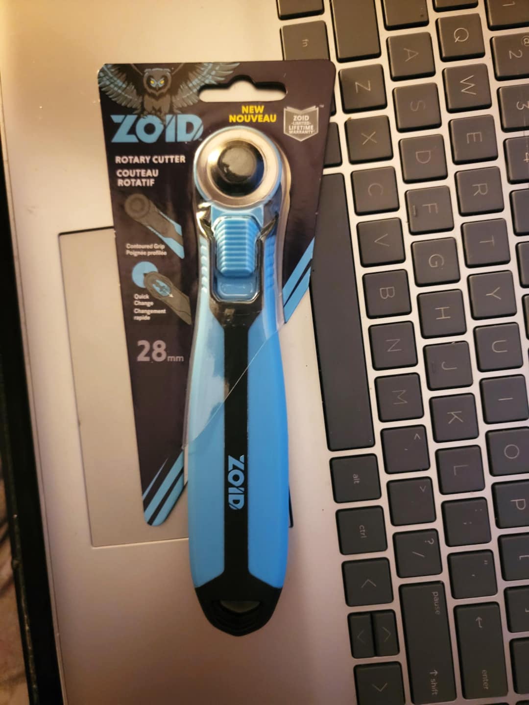 Zoid 28mm Rotary Cutter With Grip, Fabric Cutter Wheel, Rotary Cutter ...