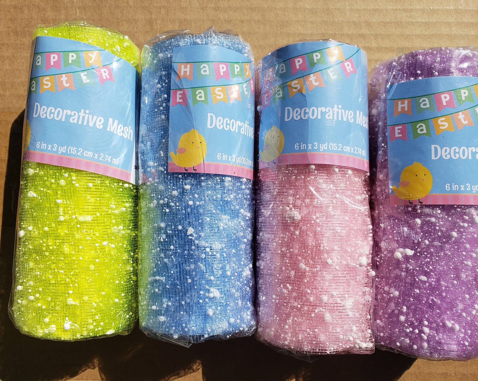 6 Inch X 3 Yds Snowball Deco Mesh for Wreaths Easter Tulle - Etsy