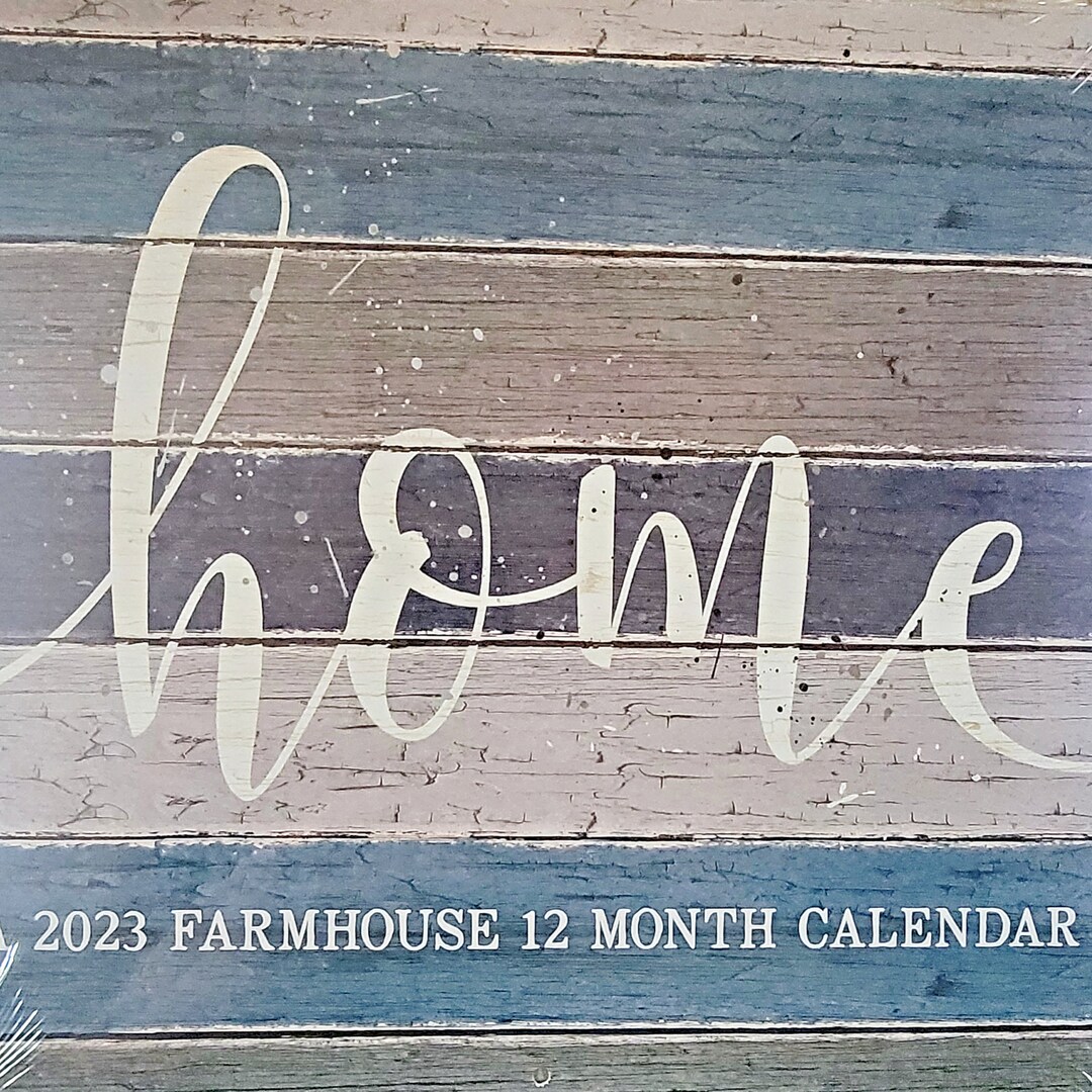 2023 Dollar Tree Calendar Home Farmhouse Signs Country Style Wall Decor ...