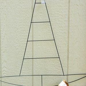 22.5"x21" Witch Hat Wreath Frame Wire Wreath Form Metal Wreath Frame ...