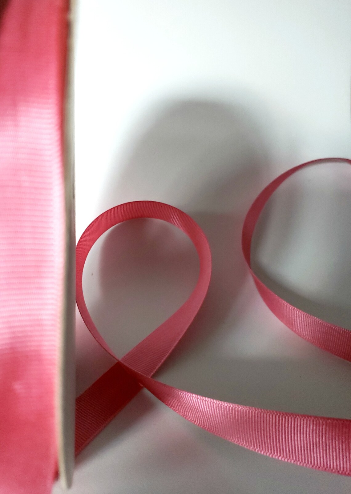 5/8 X 10 Yds Dusty Pink Ribbon Think Pink Bows Rose Pink | Etsy