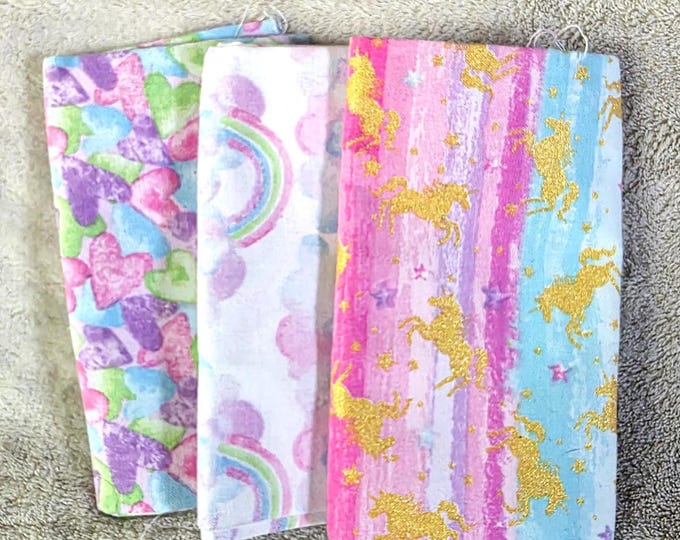 4 Fat Quarters Fabric Fall Autumn Harvest Pumpkins Quilting Sewing ...