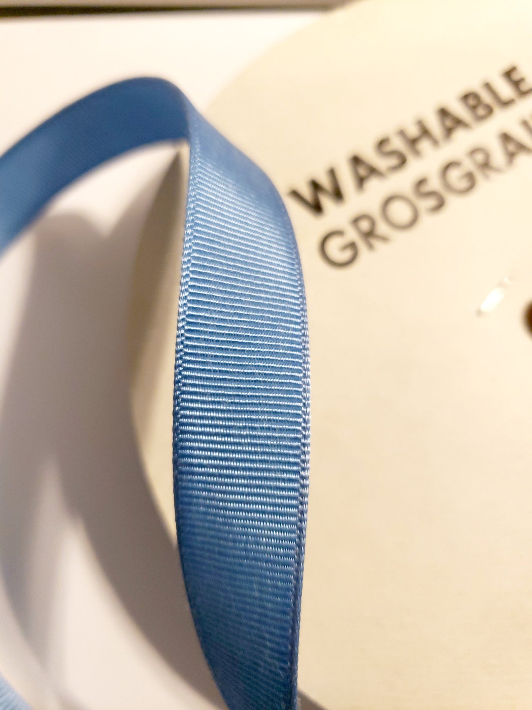5/8" X 10 Yards Light Blue Grosgrain Ribbon Dusty Blue Wedding ...