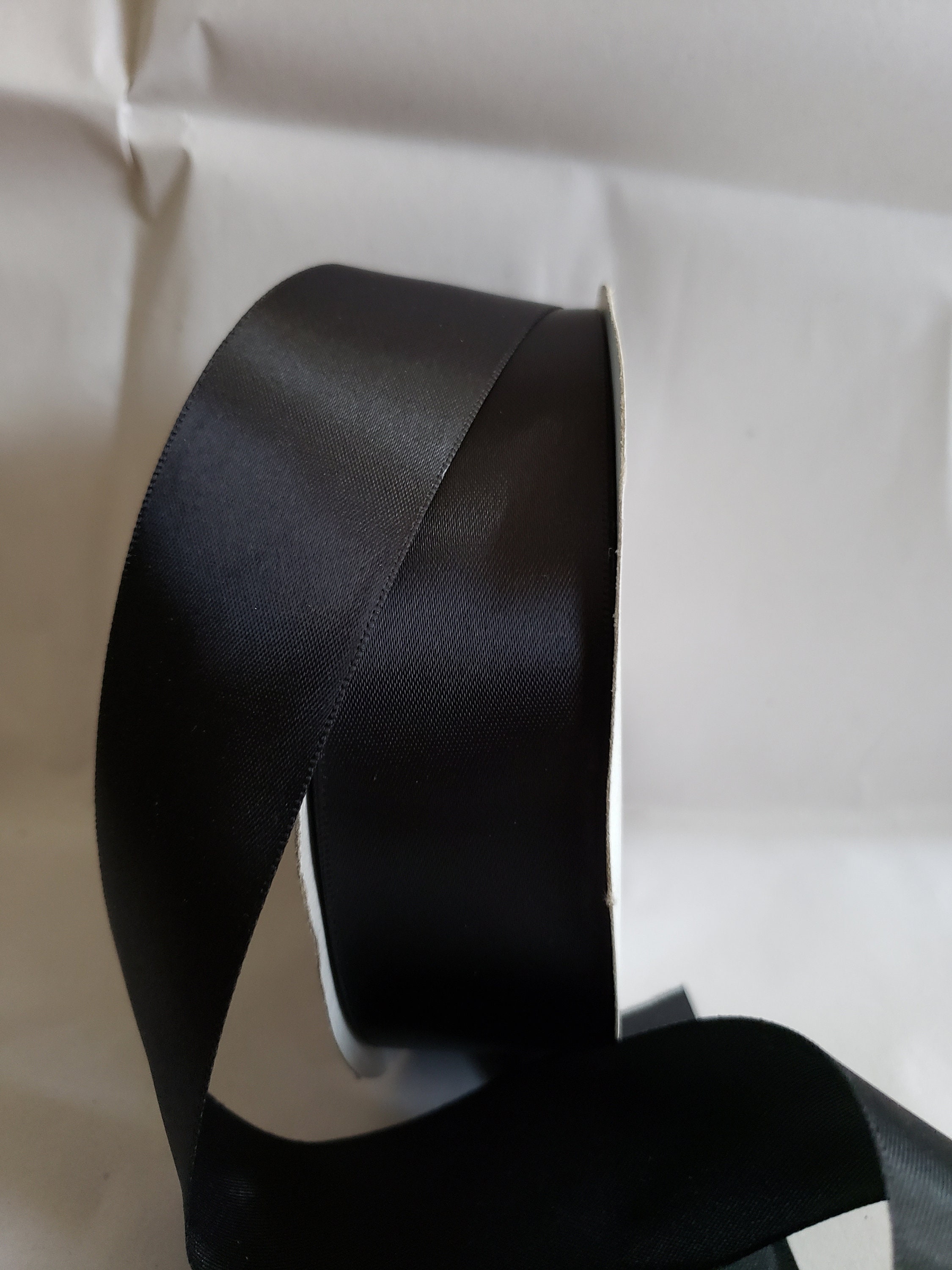 1 5/16 x 10 yds Black Satin Ribbon Wedding Arch Decor | Etsy