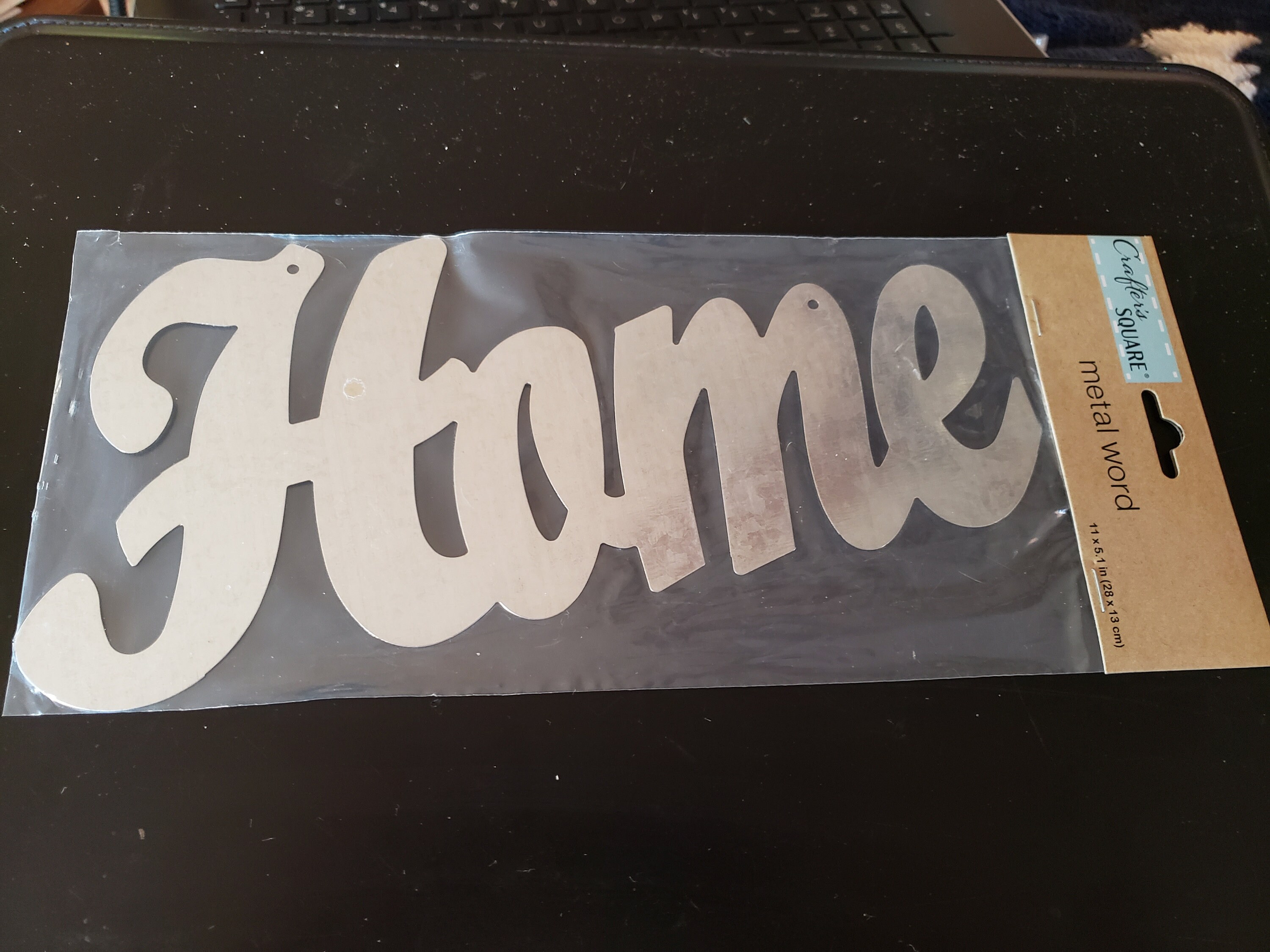 Home Word Cutout Happy Metal Word Art Metal Family Sign - Etsy