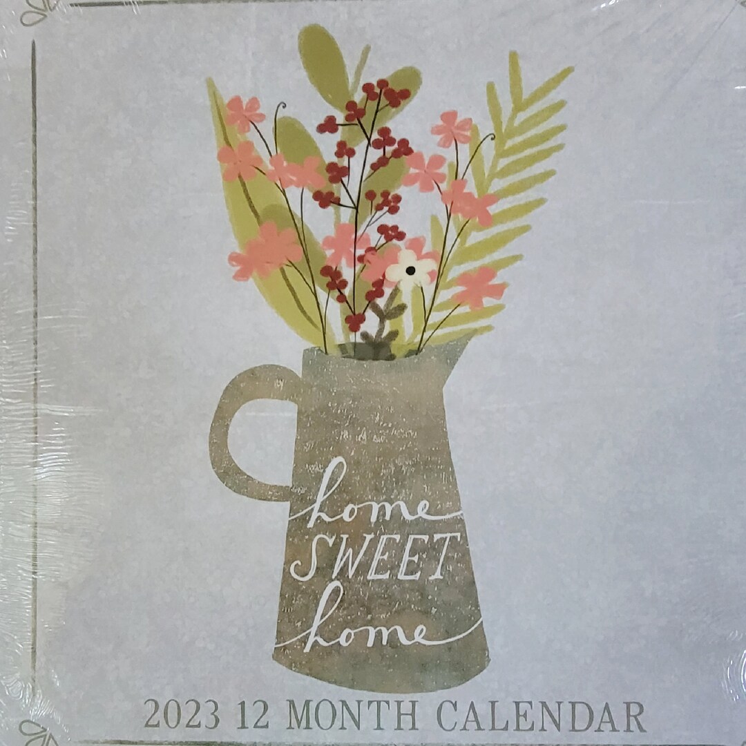 2023 Wall Calendar Home Sweet Home Dollar Tree Farmhouse Signs Country ...