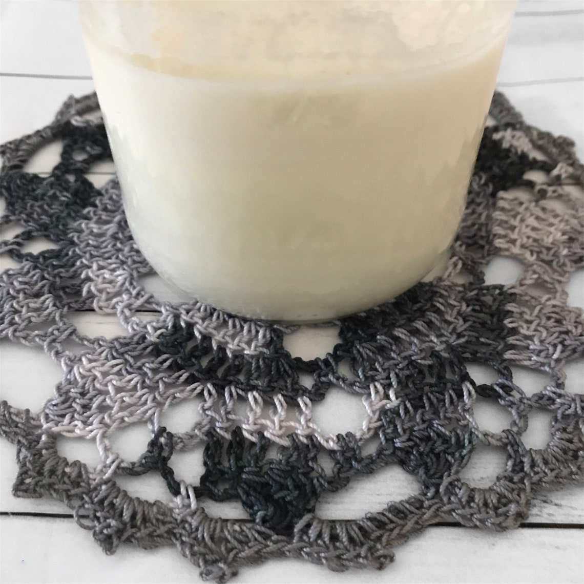 Doilies Gray Tone Doilies Heart Doilies Crochet Doilies Gray Doilies ...