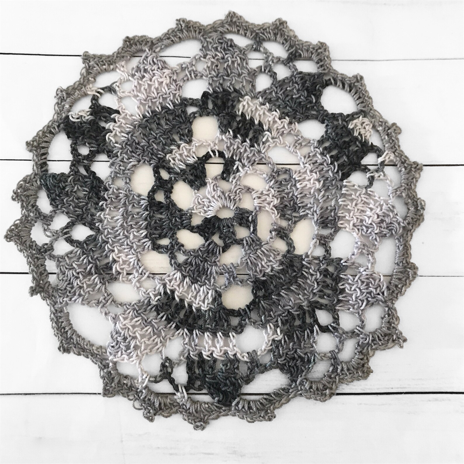 Doilies Gray Tone Doilies Heart Doilies Crochet Doilies Gray Doilies ...