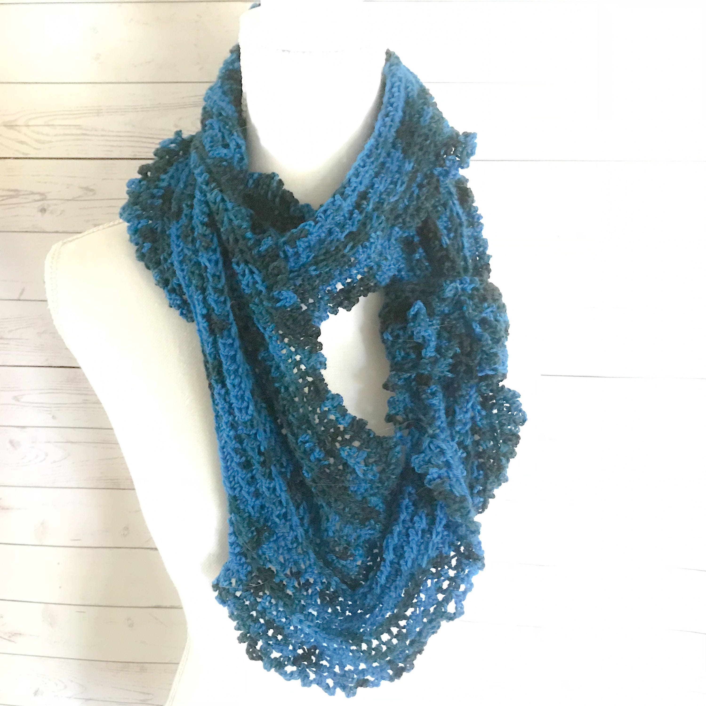 Cowl Infinity Scarf Cashmere Neck Warmer Merino Cowl - Etsy