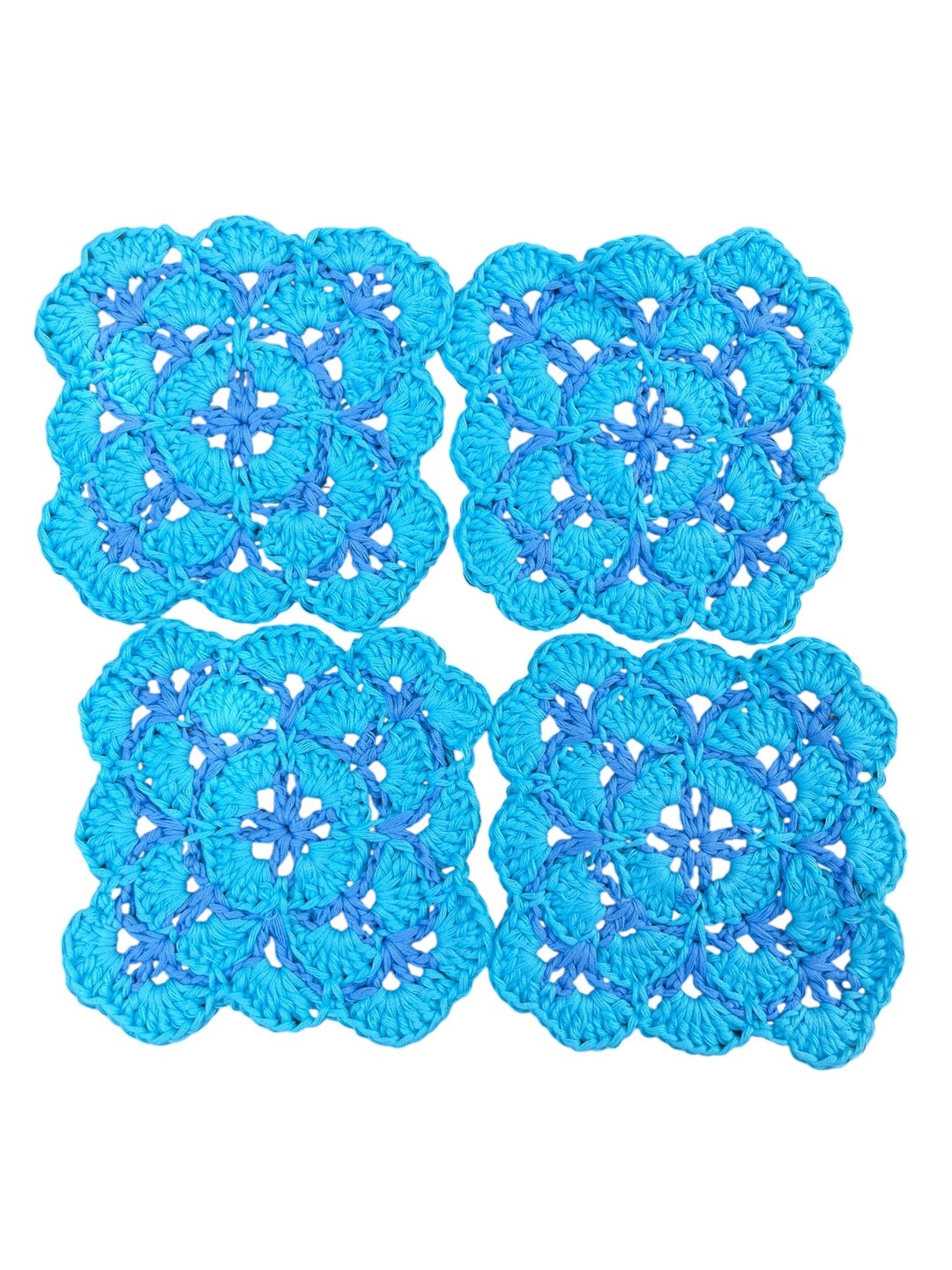 Coasters - Granny Square Coasters - Drink Coasters - Aloha Coasters ...