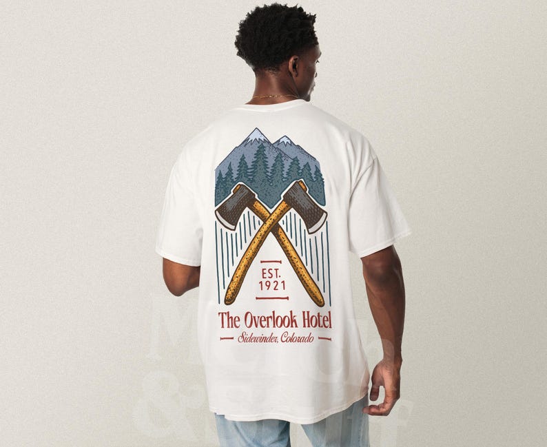 The Overlook Hotel T-shirt: Retro Room 237 Horror Movie Graphic Tee - Etsy