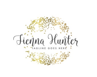 Glitter logo | Etsy