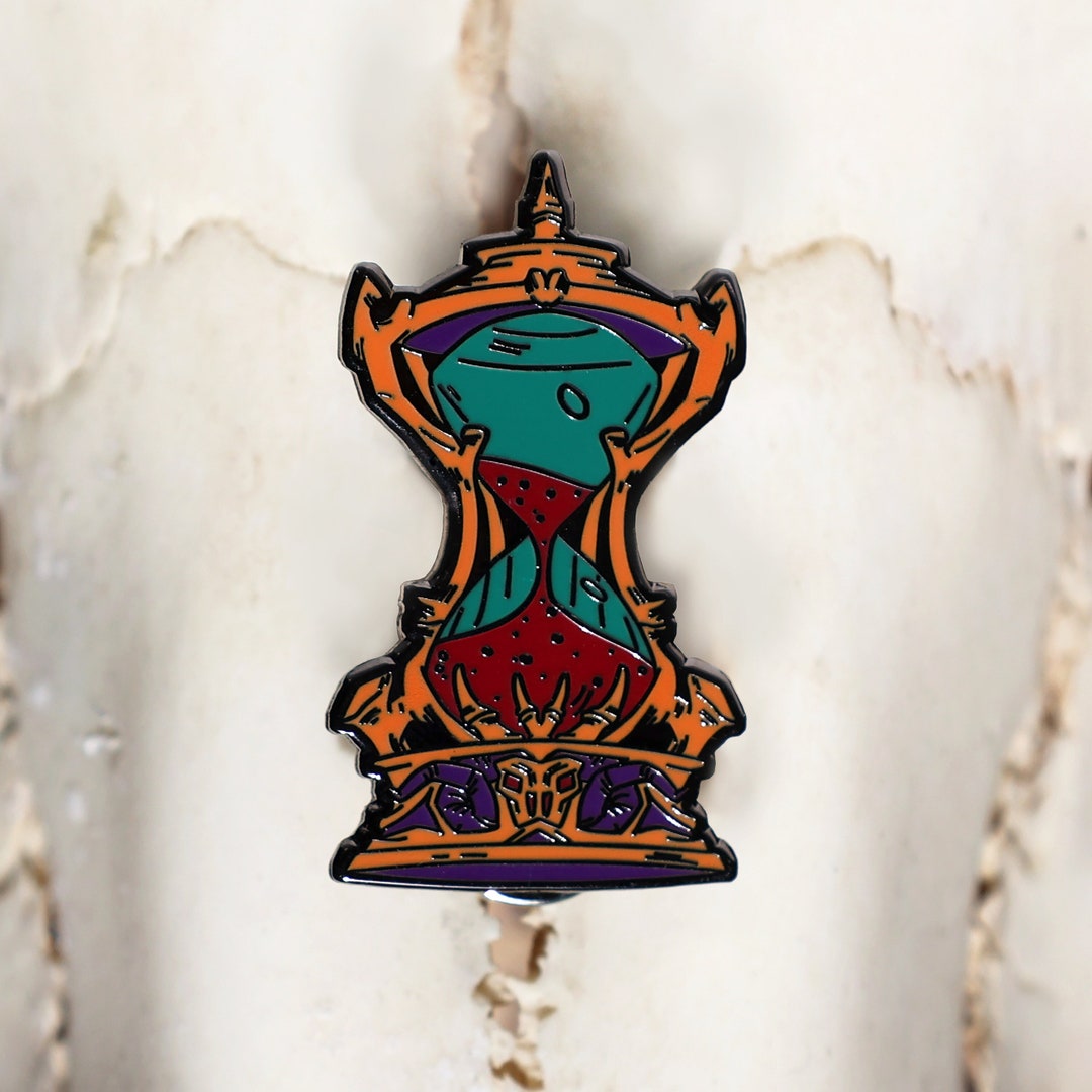 Enamel Pin Hourglass - Etsy