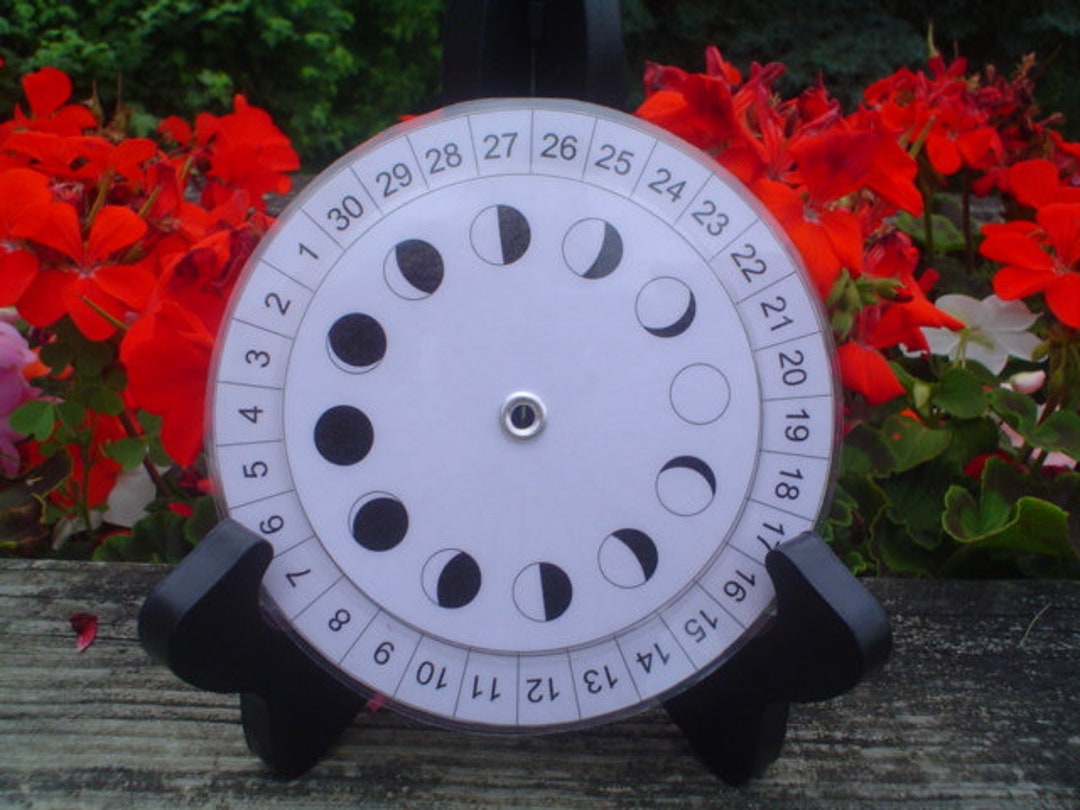 Calendar Moon Phase Dial - Etsy