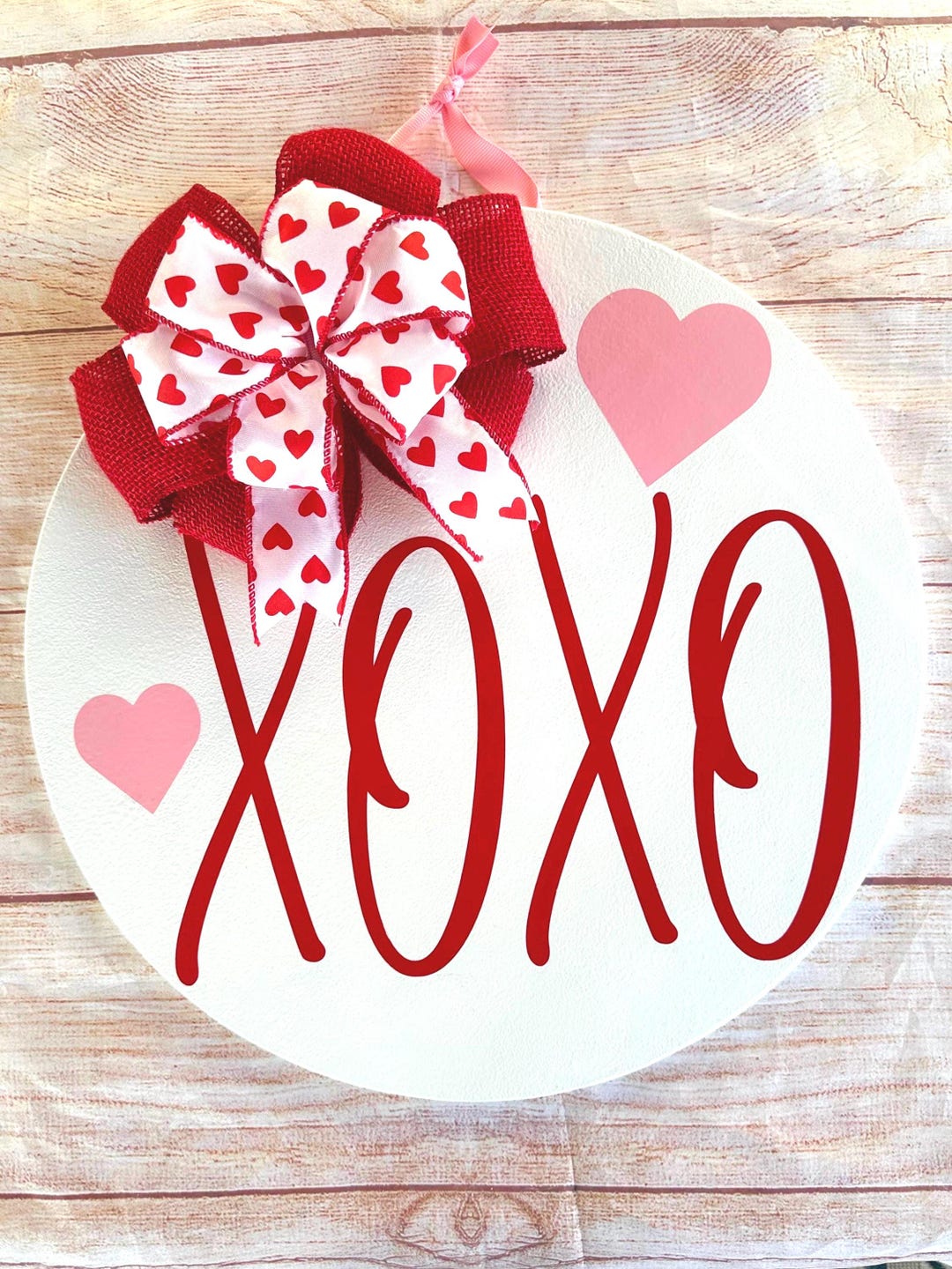 Valentine’s Day Door Hanger/xoxo Door Hanger/valentine's Day Gifts/valentine's Day Decor ...