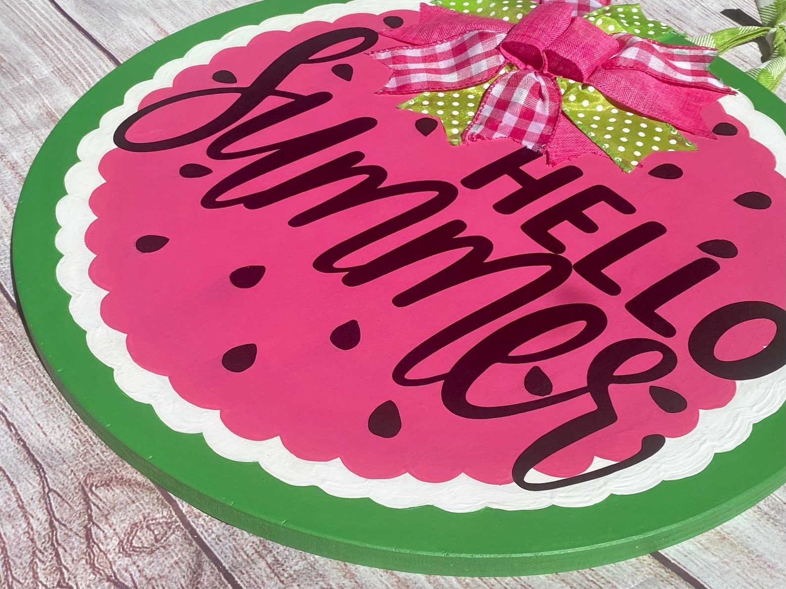 Summer Fruit Door Hanger/sweet Summer Door Hanger/summer Door Sign ...