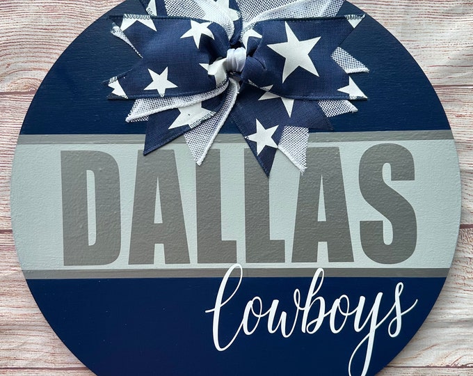 Tin Sign Man Cave Dallas Cowboy Wall Decor - Etsy