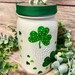 Saint Patrick’s Day Mason Jar| St Patty’s Day Home Decor| Decoupage ...