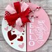 Valentine's Day Door Hanger/valentine's Day Door Decor/valentine's Gift ...
