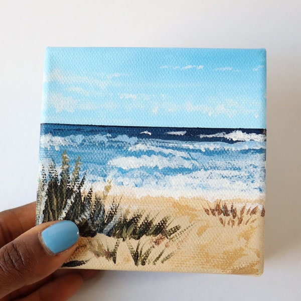 Mini Canvas Painting - Etsy