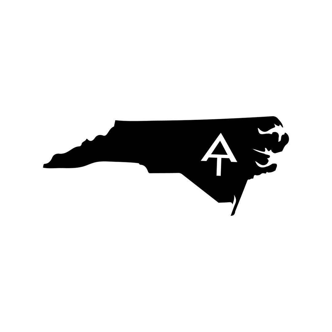 North Carolina AT Symbol - Etsy