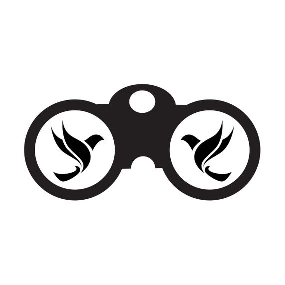 Binocular Birding Outdoor Decal Sticker Twitcher | Etsy