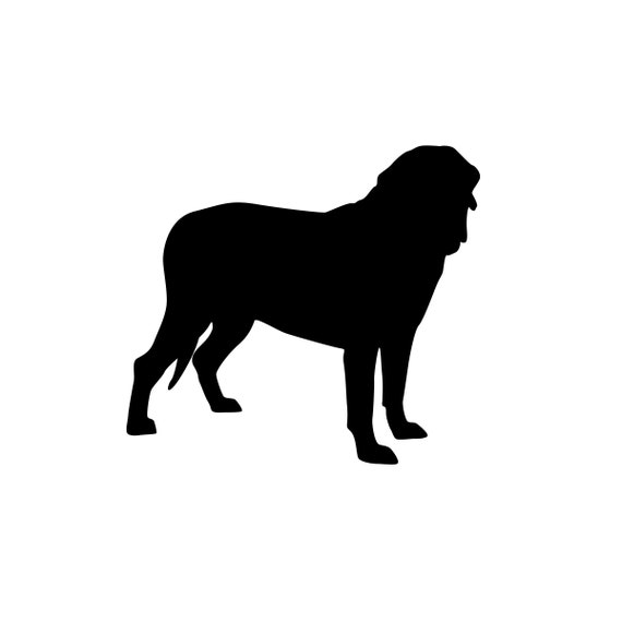 Mastiff Decal Sticker English Mastiff - Etsy