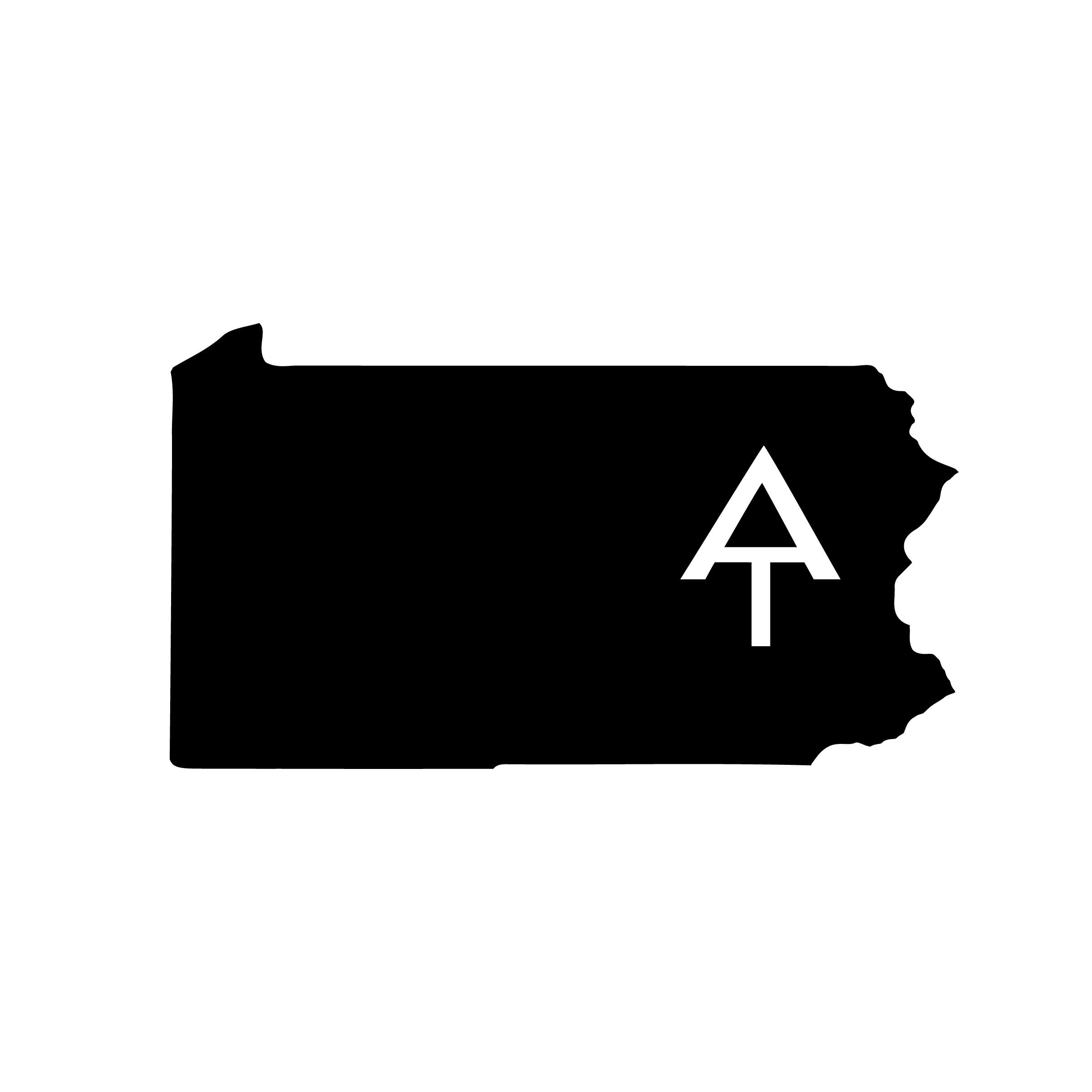 Pennsylvania Sticker Decal Appalachian Trail | Etsy
