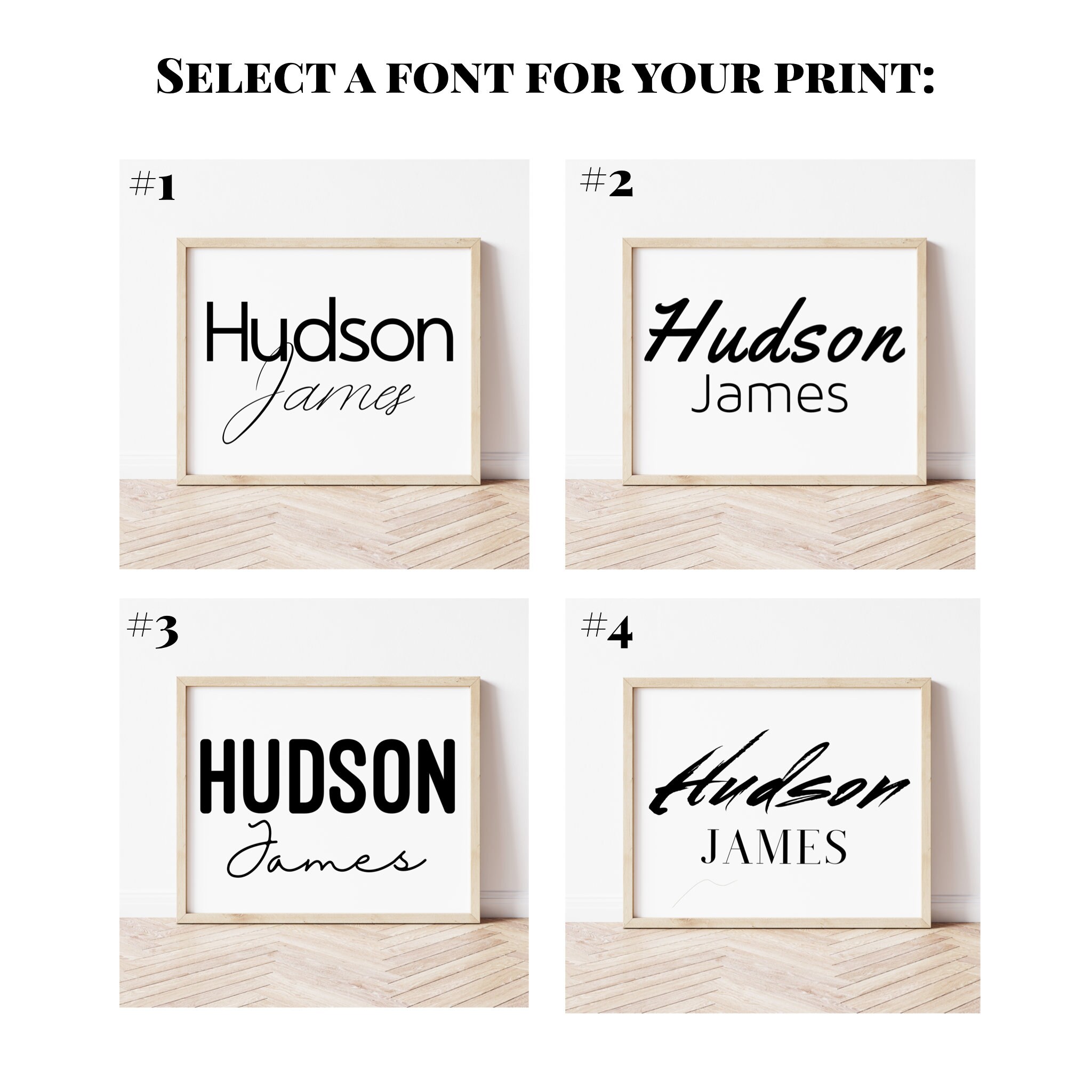 Name Printable Baby Name Sign Custom Name Name Sign - Etsy