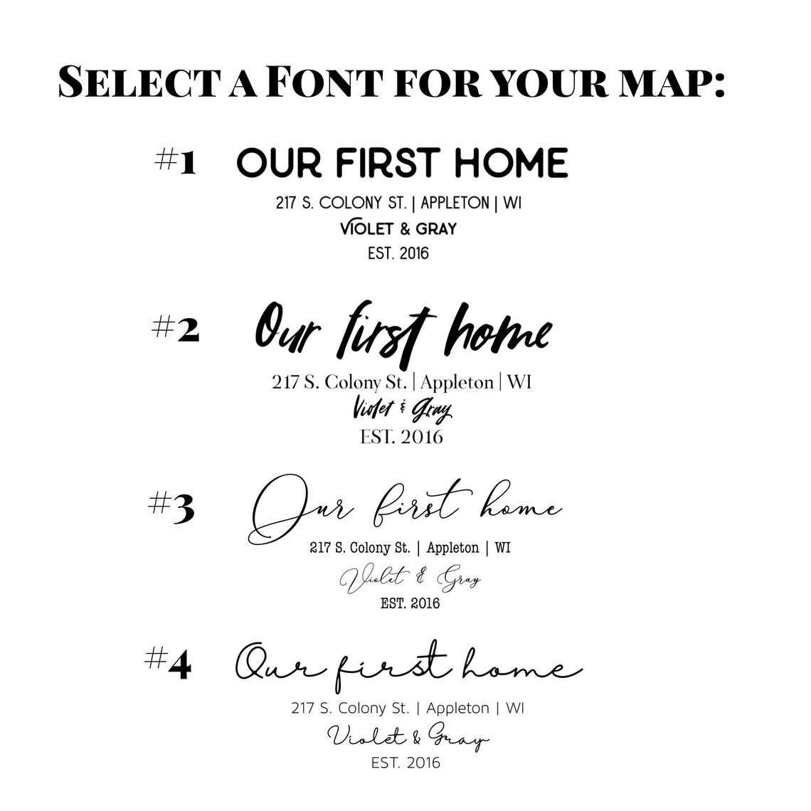 First Home Digital Print Home Map Instant Download New - Etsy