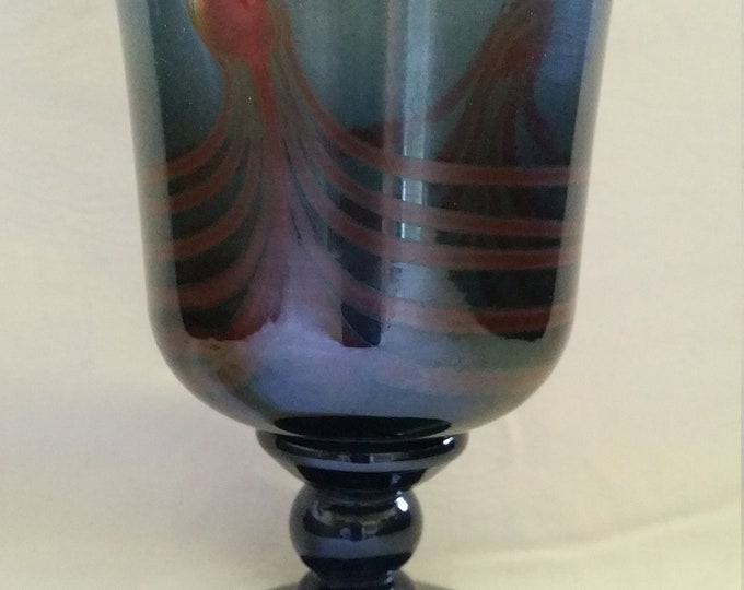 A RARE GEORGE ELLIOT Studio Glass 1974 Signed - Etsy