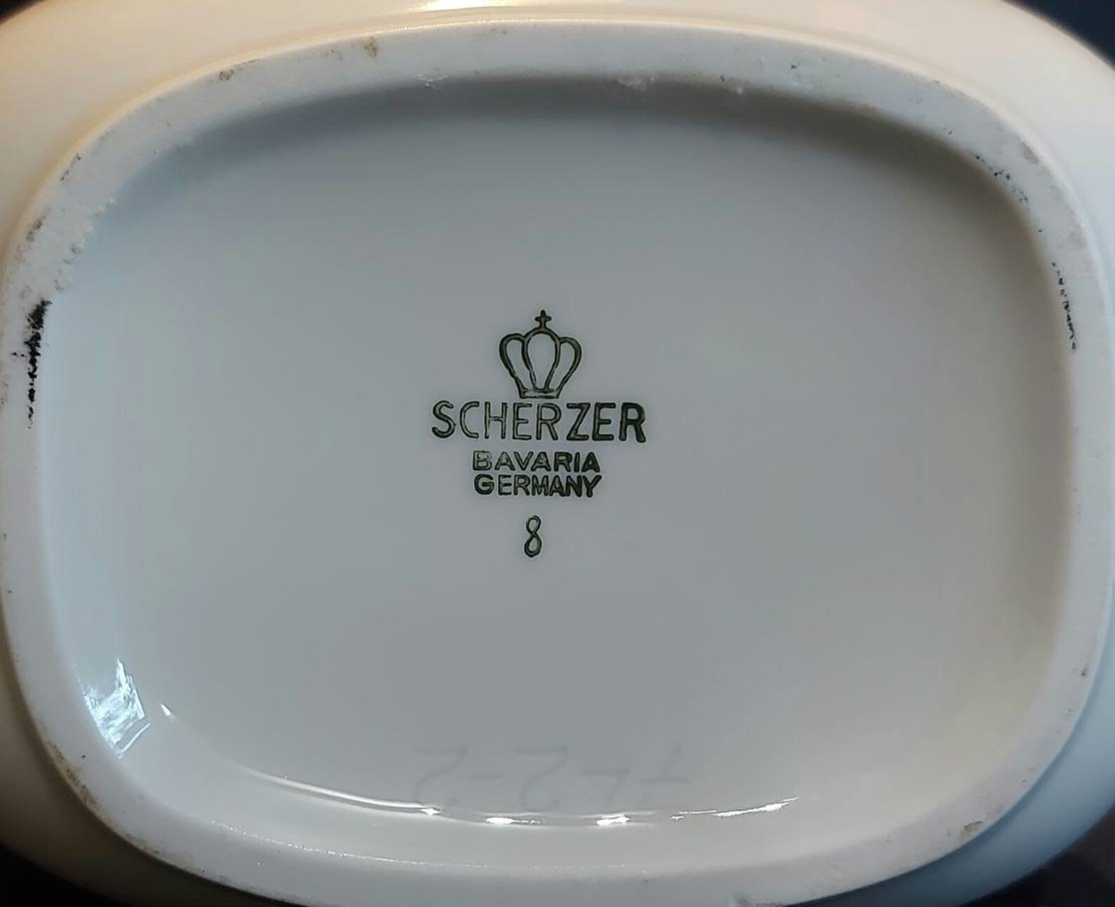 A Vintage 1960s Zeh Scherzer Porcelain Vase - Etsy UK