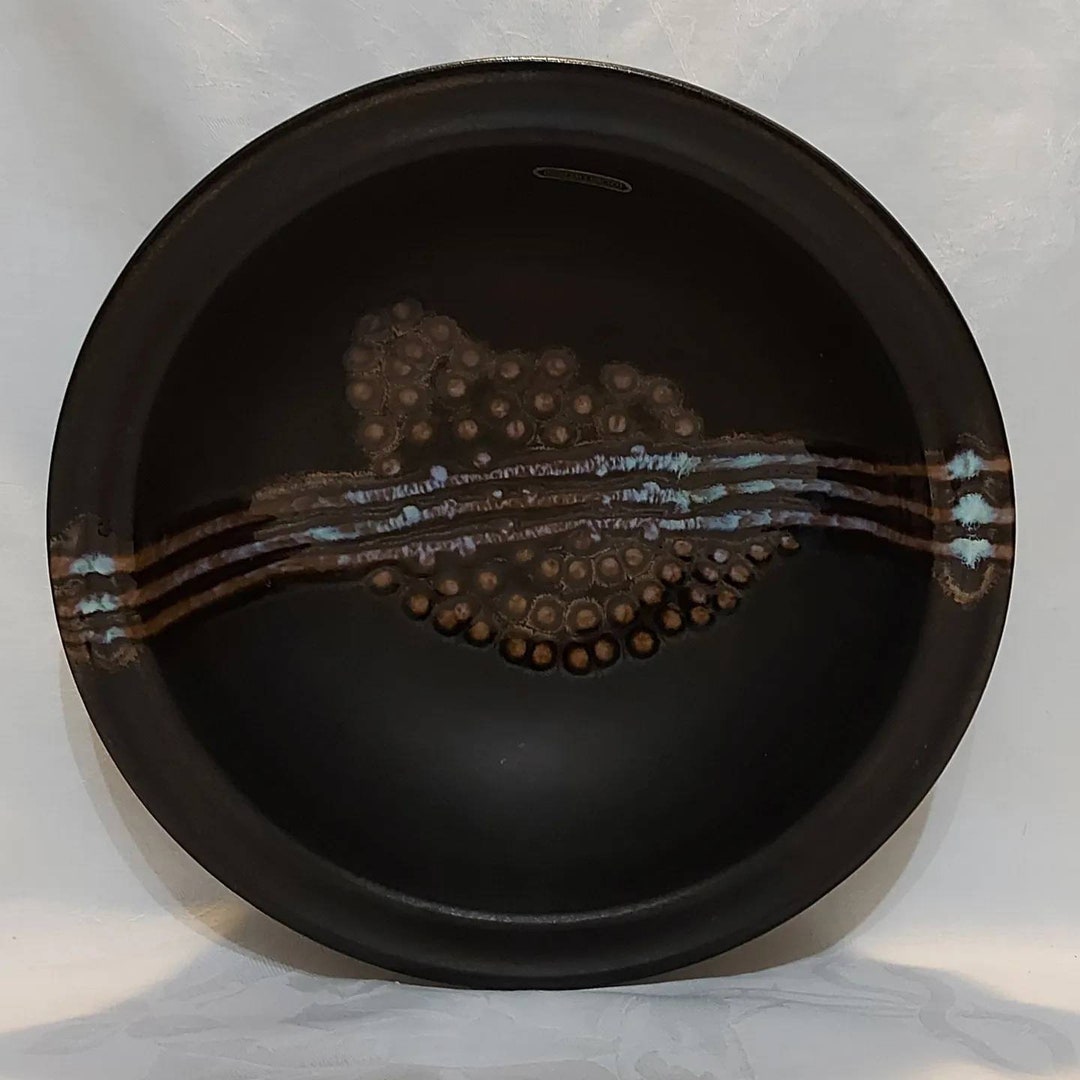 Ceramano Hans Welling Negro Pattern West German Pottery Bowl - Etsy
