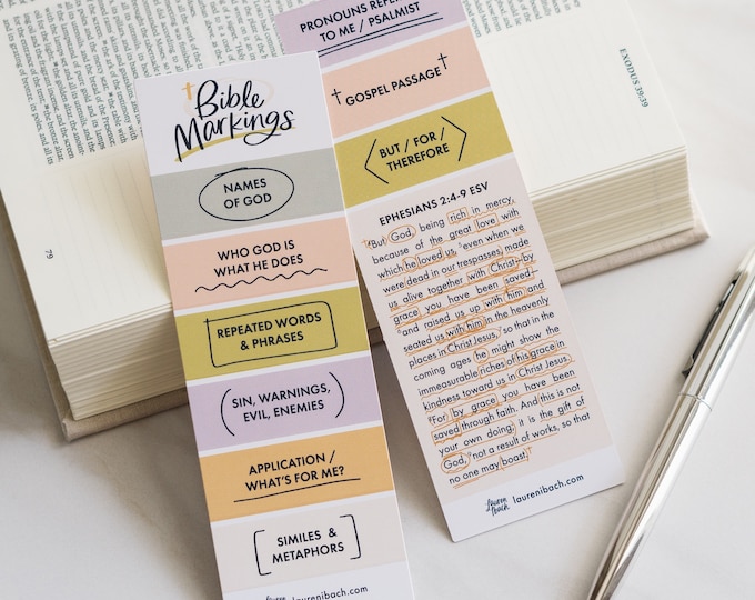 Bookmark / Bible Markings / Bible Study Tools / Christian Resources ...