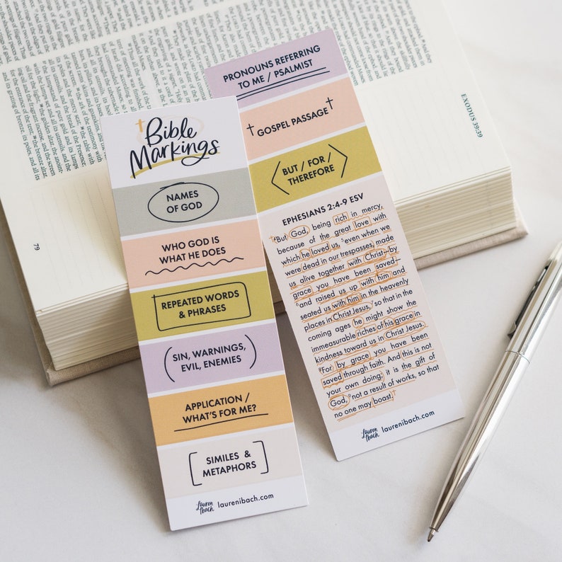 Bookmark / Bible Markings / Bible Study Tools / Christian Resources ...