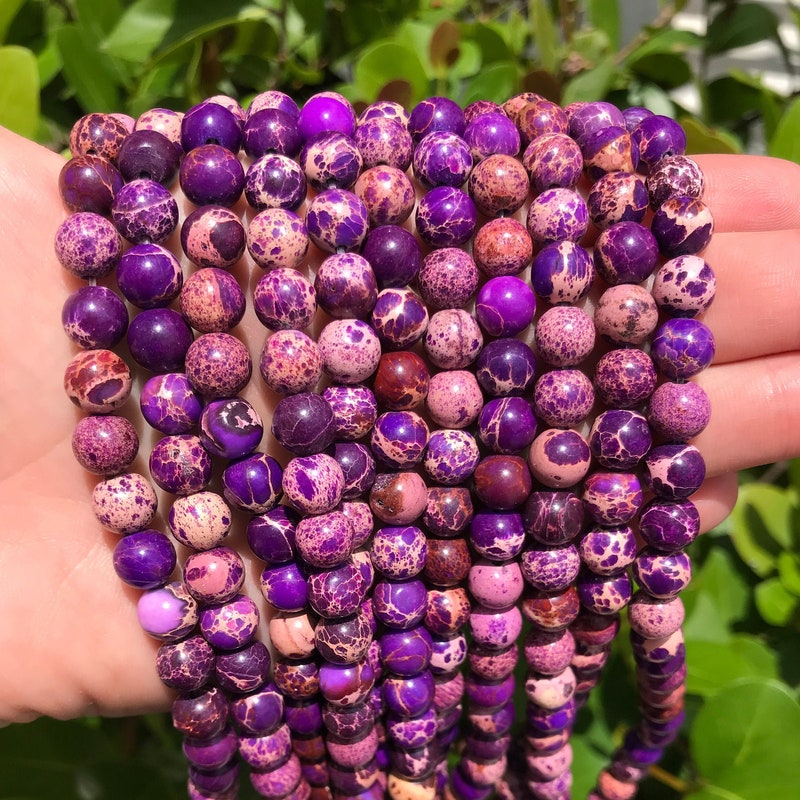 Purple Jasper - Etsy