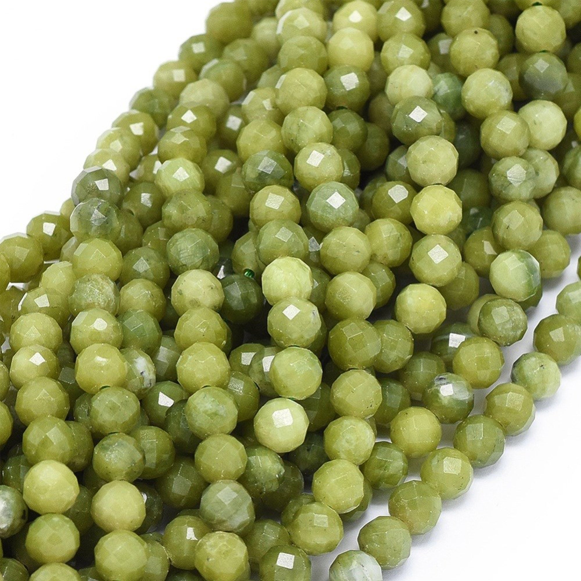 Green Peridot Beads | Grade AAA | Faceted Round Natural Gemstone Loose ... Green Peridot Beads | Grade AAA | Faceted Round Natural Gemstone Loose ...