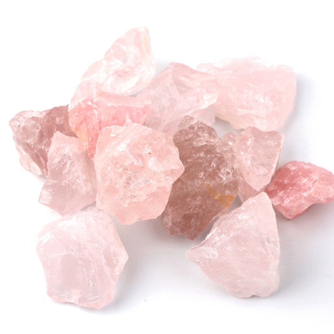 Large Raw Rose Quartz Rough Stone - Etsy