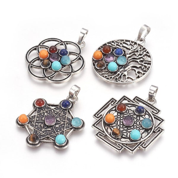 Chakra Pendant - Etsy